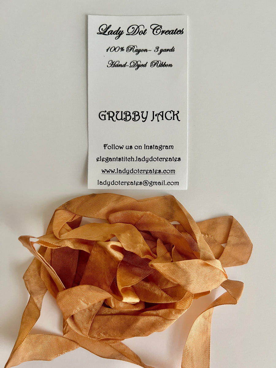 Grubby Jack Rayon Ribbon by Lady Dot Creates – Luminous Fiber Arts